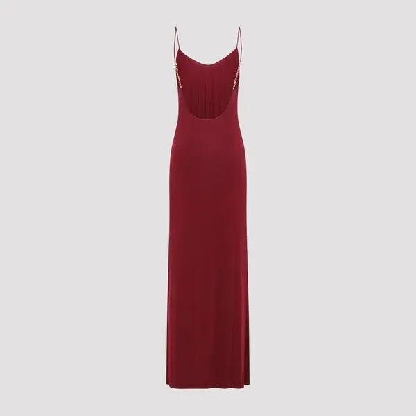 Saint Laurent Saint Lauren Long Dress - Red