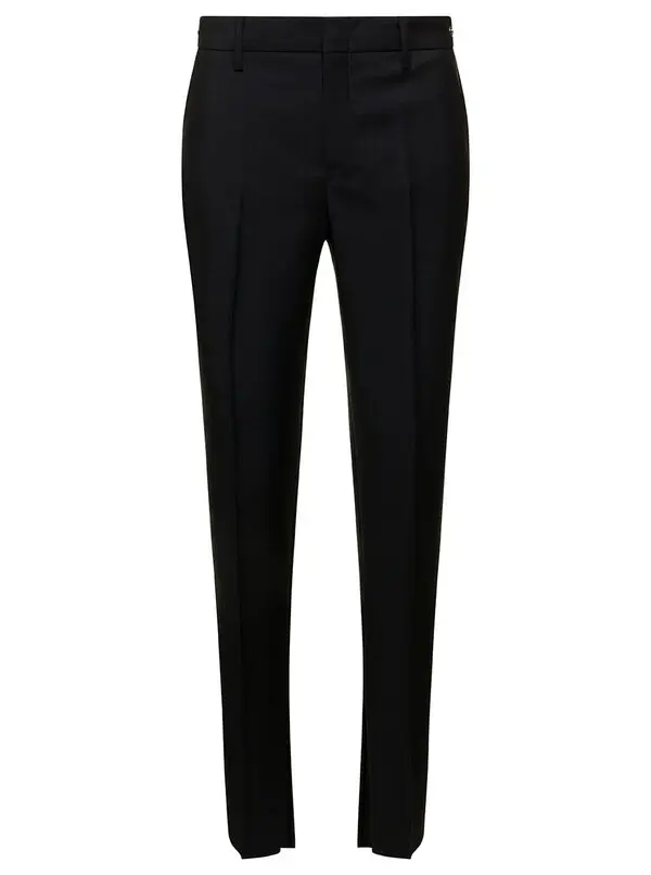 Gucci Mohair And Wool Slim Pants - Multicolor