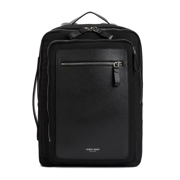 Giorgio Armani Polyester Backpack
