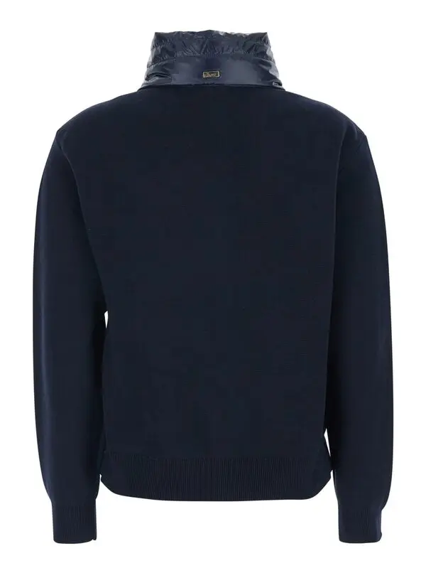 Herno Bimaterial Cotton Nylon Jacket