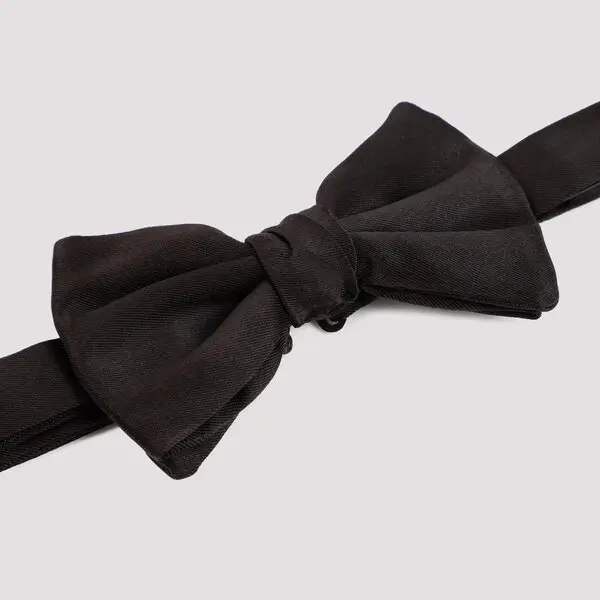Giorgio Armani Woven Silk Bowtie