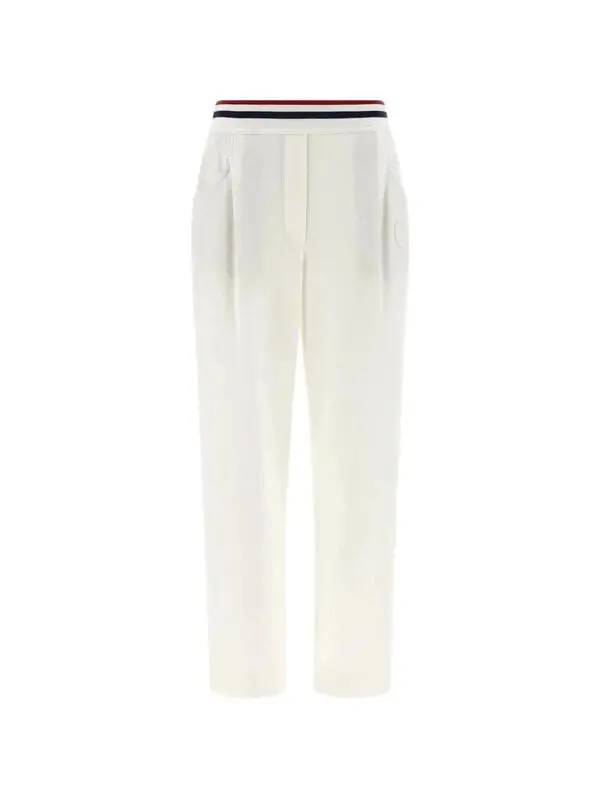 Brunello Cucinelli Cotton Trousers - Multicolor