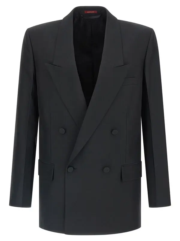 Gucci Double-breasted Technical Panama Blazer