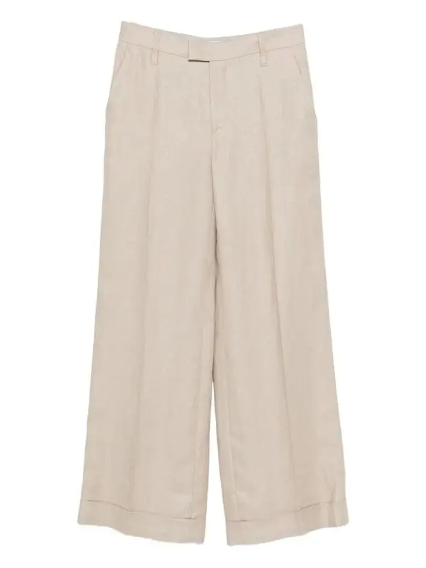 Brunello Cucinelli Linen Pants - Multicolor