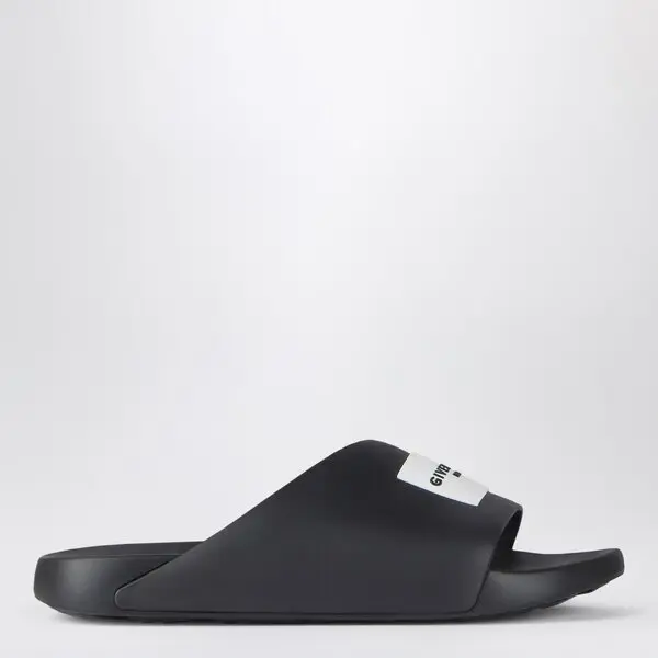 Givenchy Rubber Label Slide Flat Mules