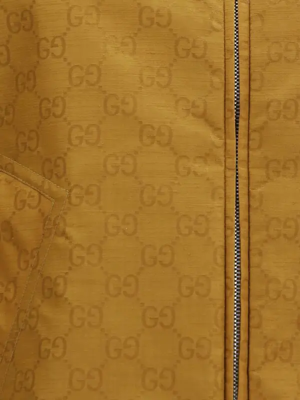 Gucci Gg Nylon Bomber Jacket