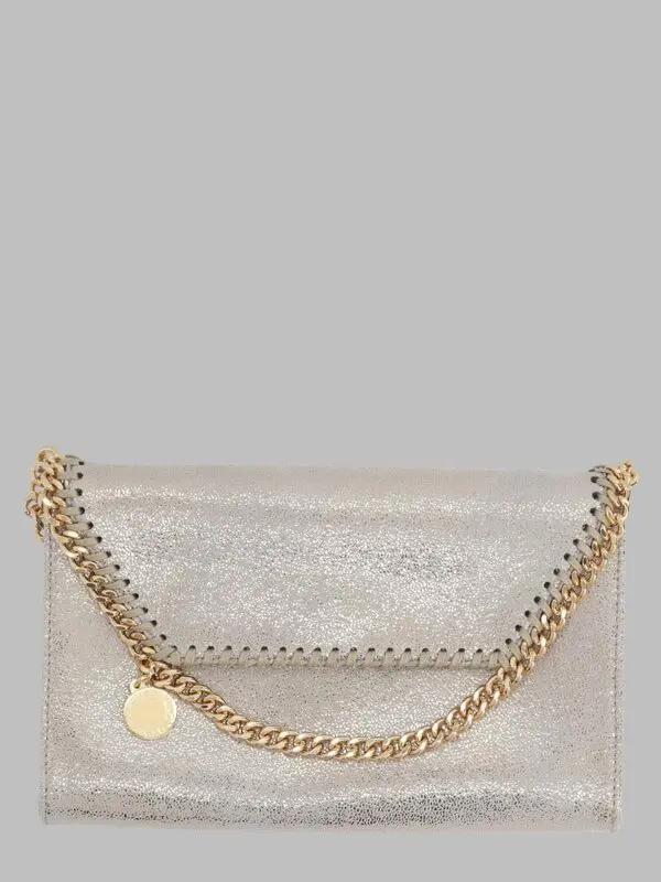 Stella McCartney Falabella Mini Shoulder Bag - Gray