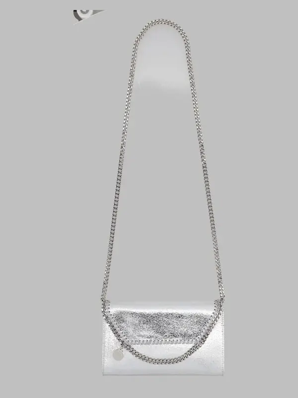 Stella McCartney Borsa Falabella Mini - Silver