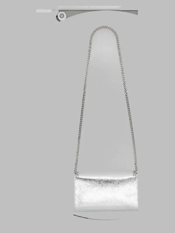 Stella McCartney Borsa Falabella Mini - Silver
