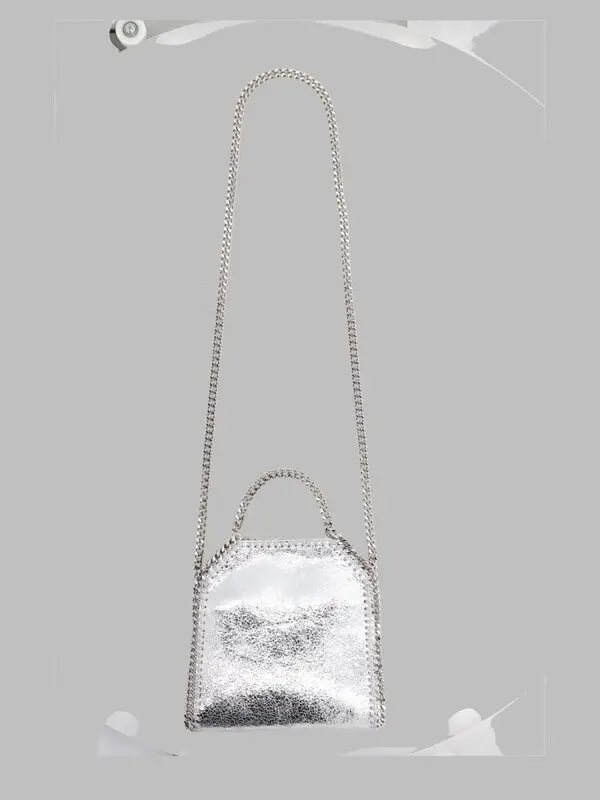 Stella McCartney Borsa Falabella Micro - Silver