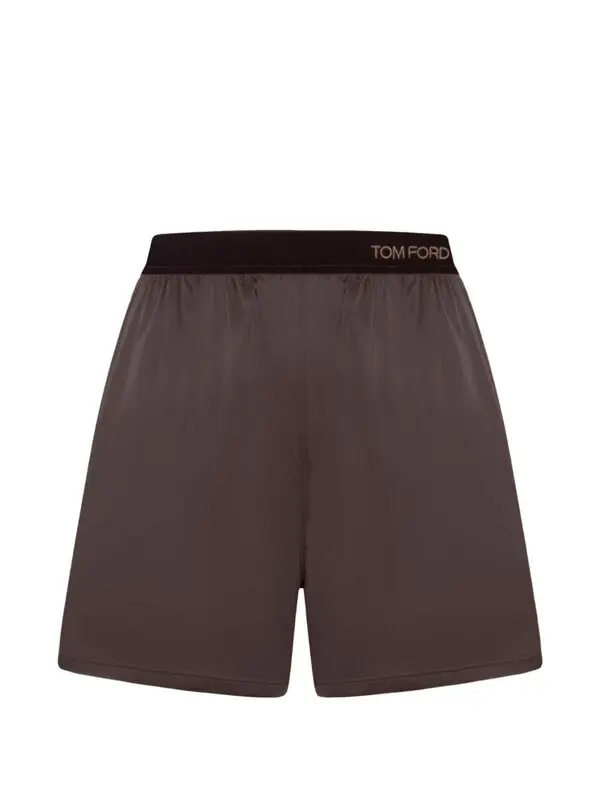 TOM FORD Silk Pajama Shorts - Multicolor