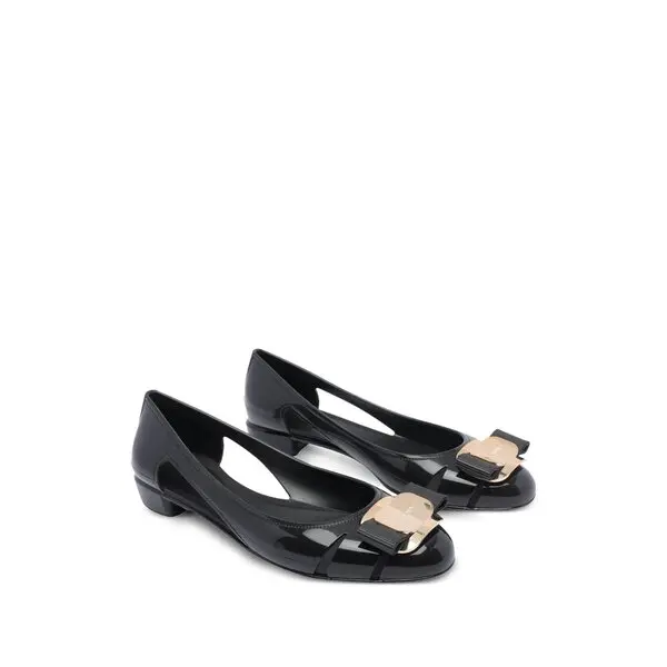 FERRAGAMO Ballet Flats - Black
