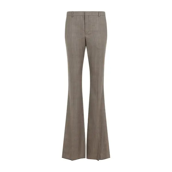 Saint Laurent Prince De Galles Trousers - Multicolor