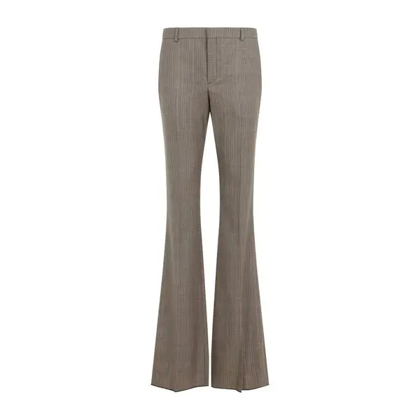 Saint Laurent Prince De Galles Trousers - Multicolor