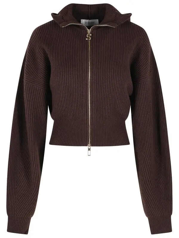 Sportmax Balco Wool And Cashmere Cardigan - Brown
