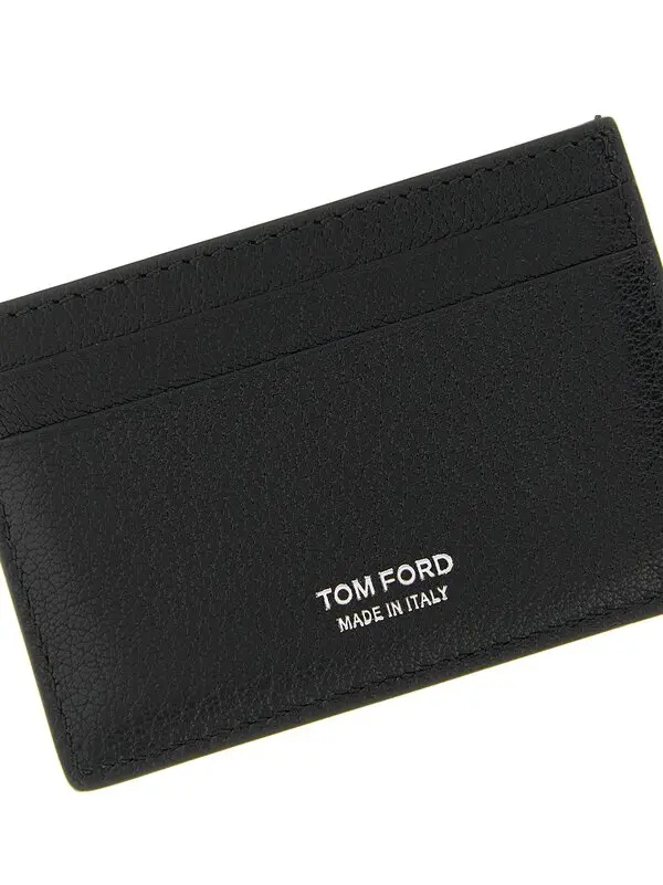TOM FORD T Line' Card Holder - Black