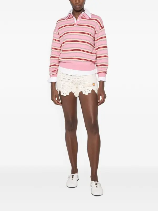 Chloé Cotton Knit Shorts - Multicolor