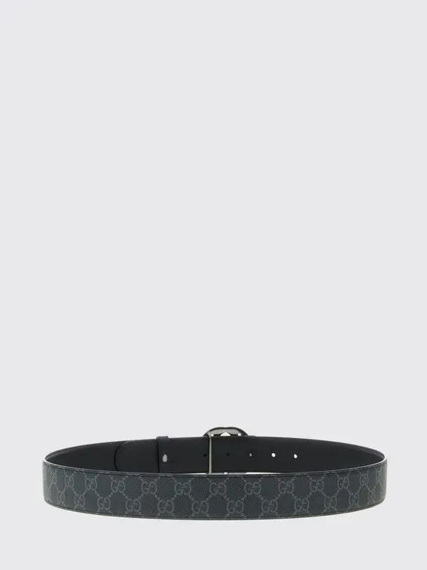 Gucci Reversible Gg Synthetic Leather Belt