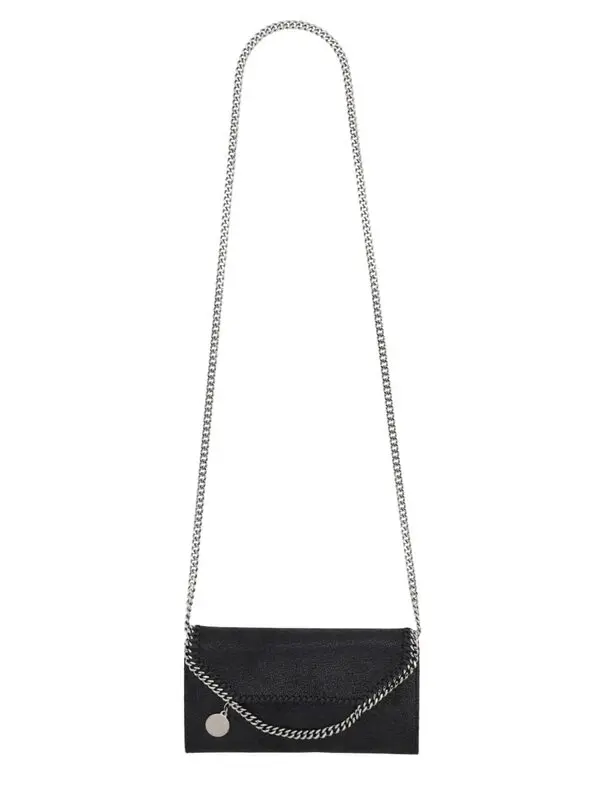Stella McCartney Falabella Chain Wallet Bag - Black