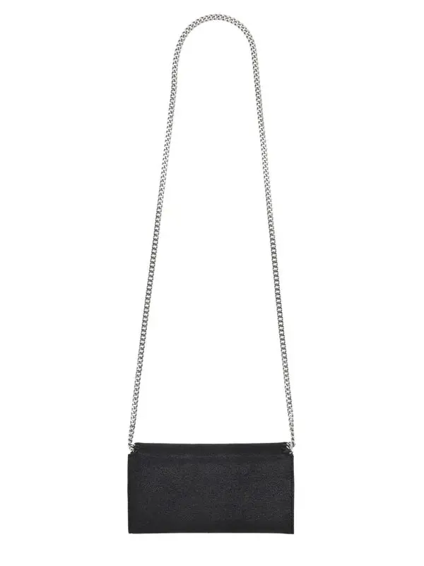 Stella McCartney Falabella Chain Wallet Bag - Black