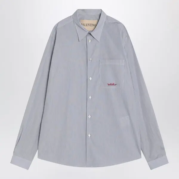 Valentino Garavani Light Cotton Shirt With Logo