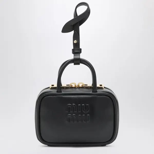 Miu Miu Leather Trick - Black