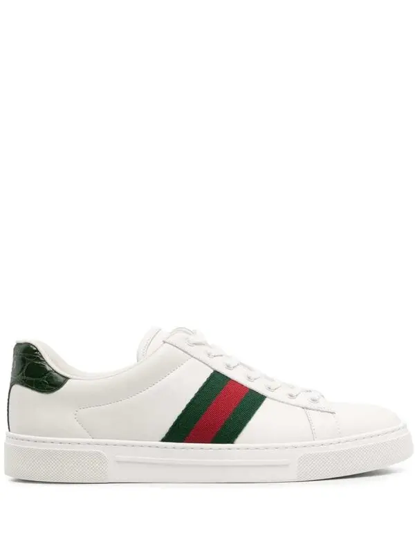 Gucci Ace Leather Sneakers - Multicolor