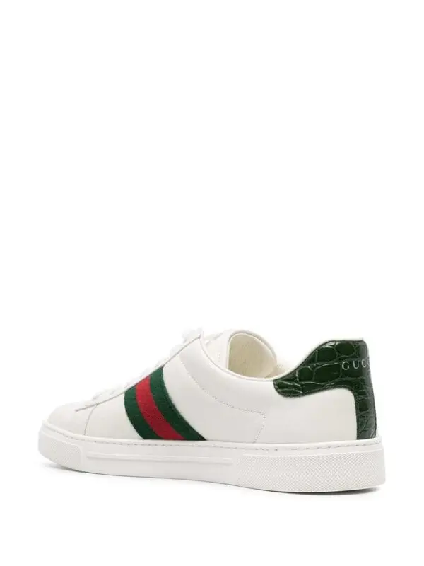 Gucci Ace Leather Sneakers - Multicolor