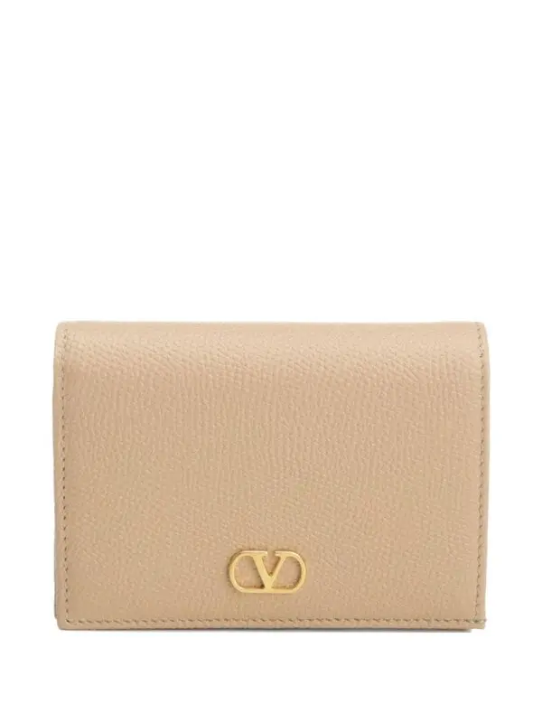 Valentino Garavani Vlogo Signature Leather Wallet - Multicolor