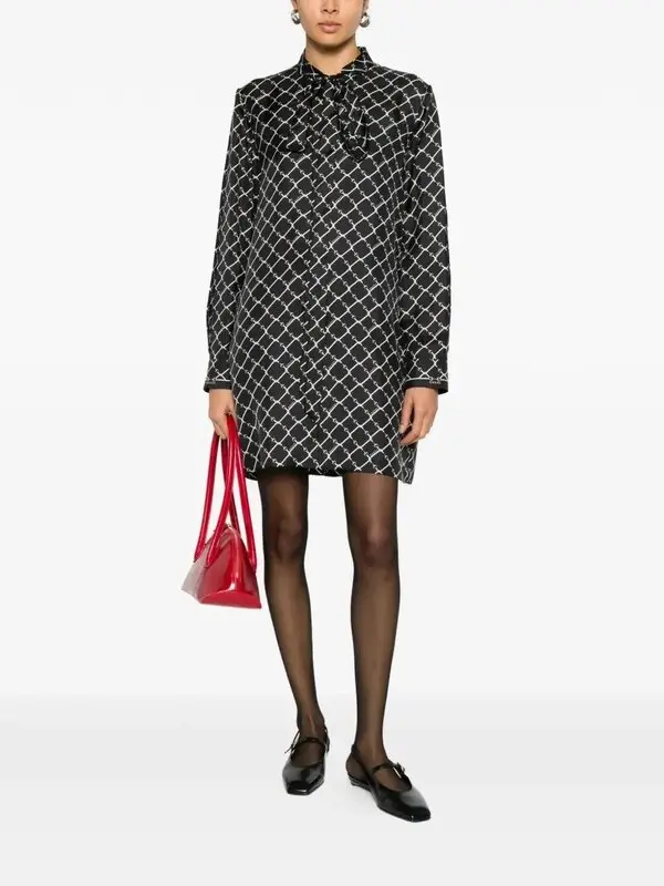Gucci Heritage Intrigue` Mini Dress - Multicolor