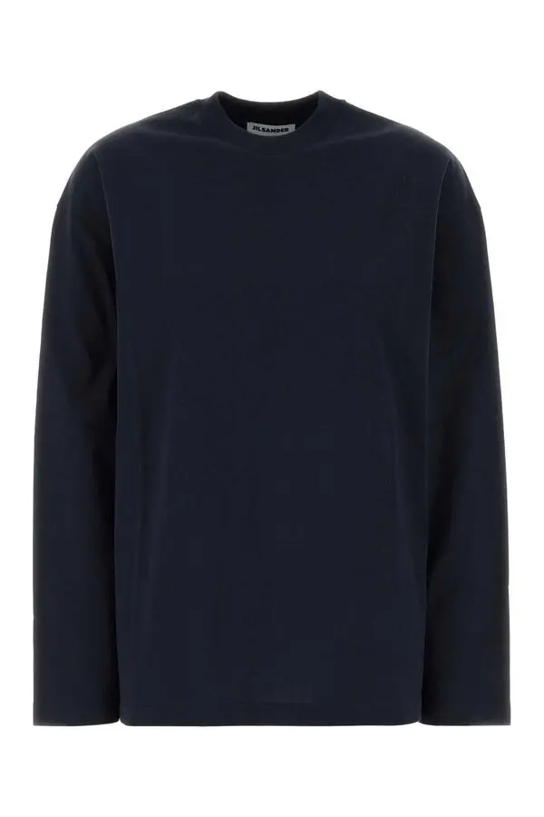 JIL SANDER Cotton T-shirt - Blue