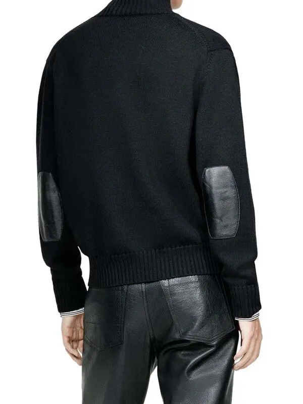 TOM FORD Zip-up Cardigan In Mérinos Wool