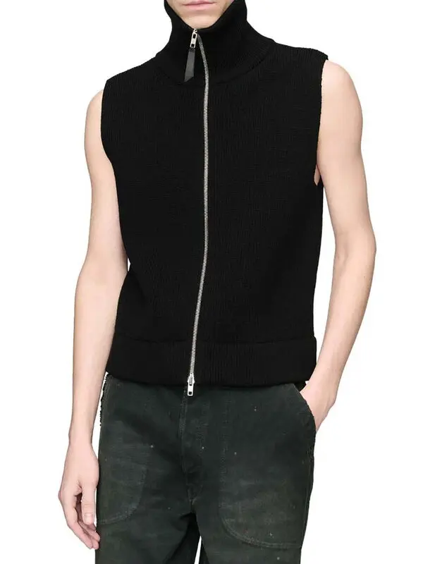 MAISON MARGIELA Zip Knit Gilet