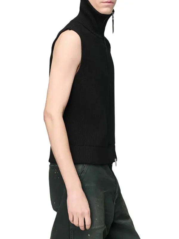 MAISON MARGIELA Zip Knit Gilet