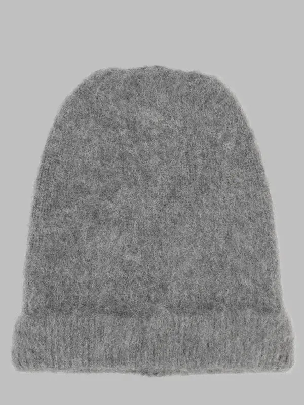 MAISON MARGIELA Wool And Alpaca Beanie - Gray