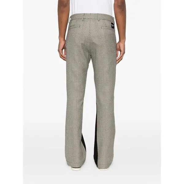GALLERY DEPT. Check Pattern Trousers - Cream