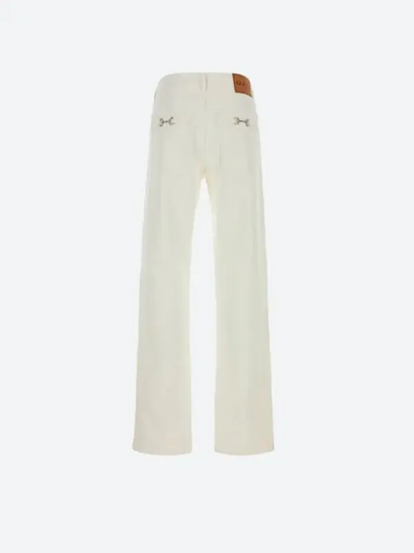 Gucci Cotton Loose Fit Pants - Multicolor