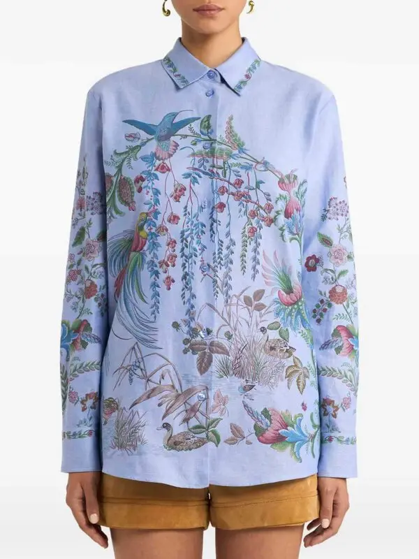 Etro Floral Print Shirt
