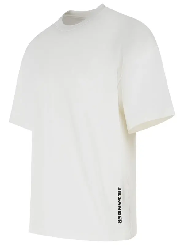 JIL SANDER Black Cotton T-shirt