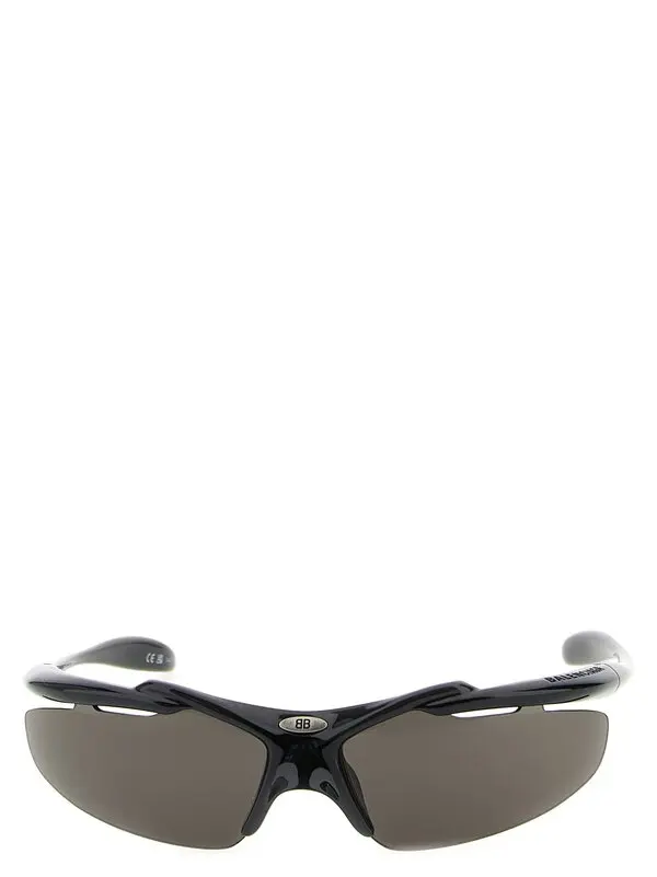 Balenciaga Turbo D-frame Sunglasses - Black