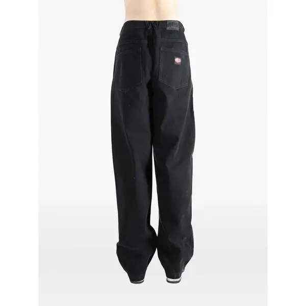 WILLY CHAVARRIA Wash Wide Leg Jeans