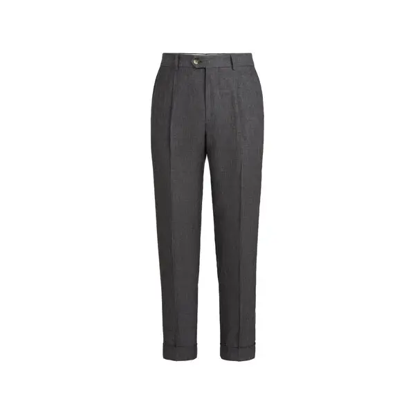 Brunello Cucinelli Grey Trousers Tailored Trousers