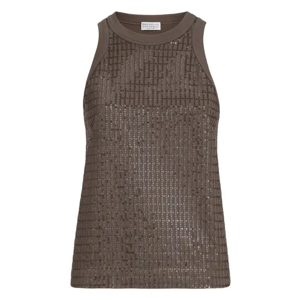 Brunello Cucinelli Tops Vests & Tank Tops - Brown