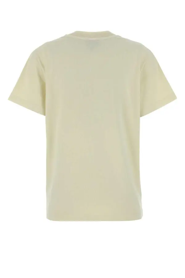 A.p.c. Cream Cotton T-shirt - Yellow