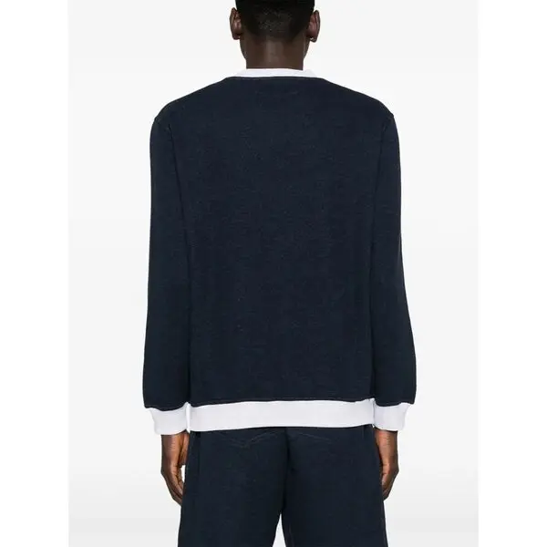 Brunello Cucinelli Graphic Print Sweatshirt - Blue