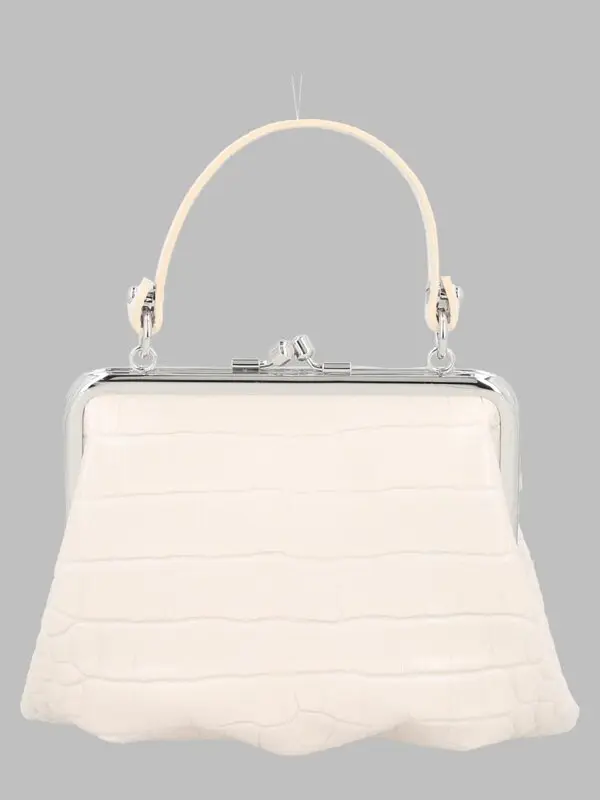 VIVIENNE WESTWOOD Granny Frame Leather Handbag