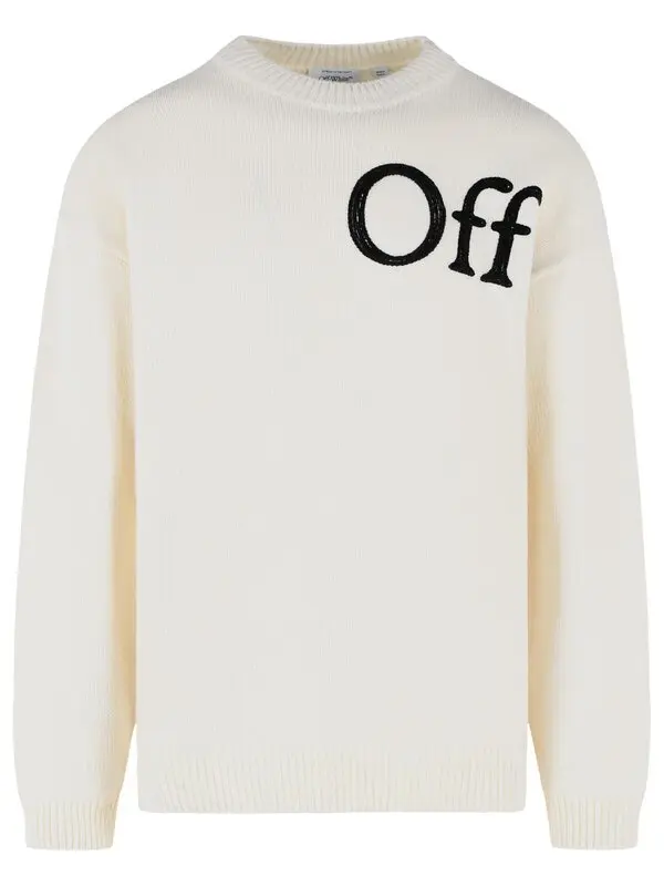 Off-White Bookish Shared' Cotton Sweater