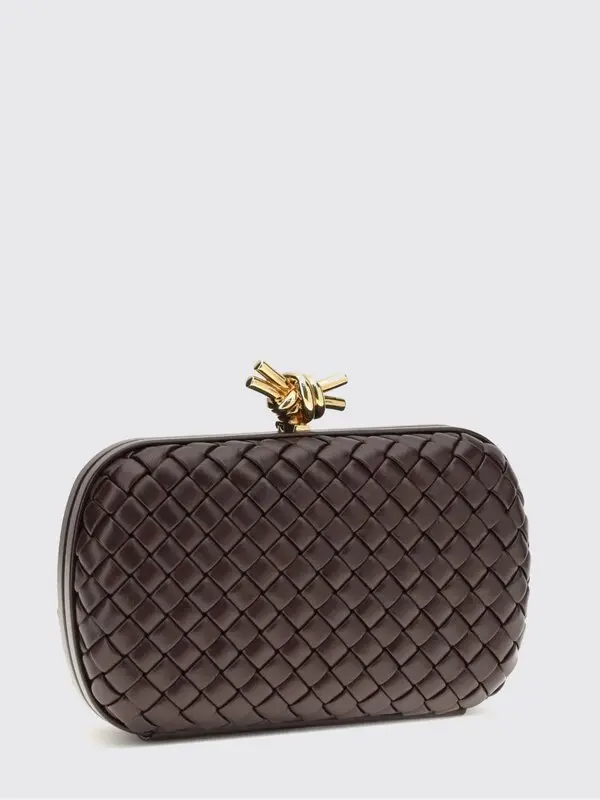 Bottega Veneta Intrecciato Leather Clutch