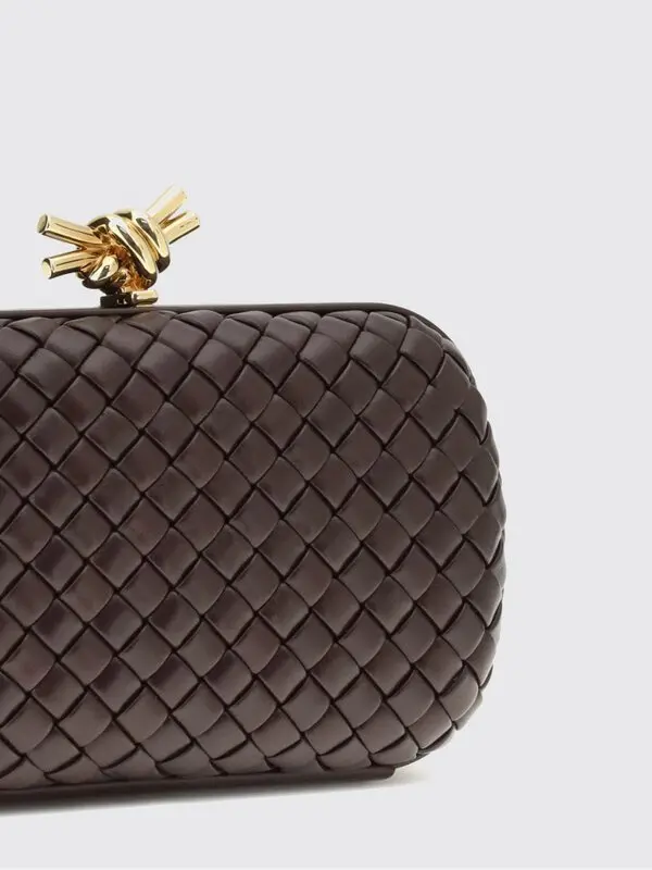 Bottega Veneta Intrecciato Leather Clutch