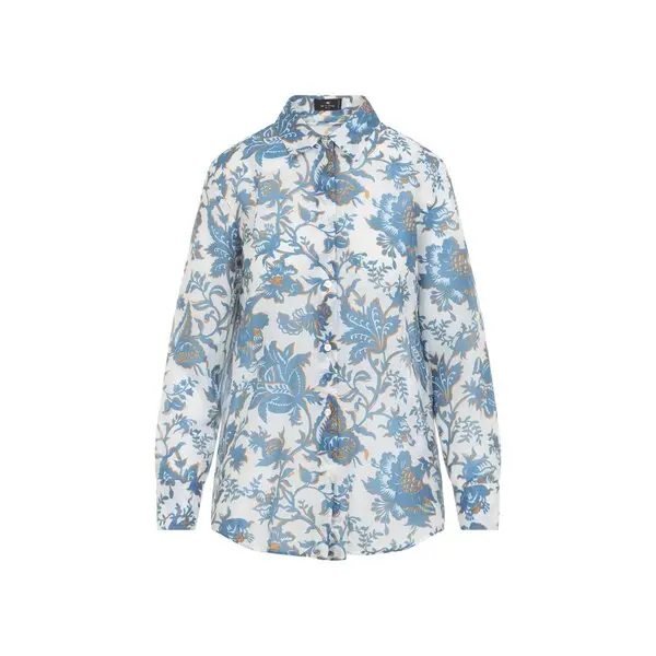 Etro Regular Cotton And Silk Shirt